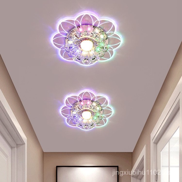 Crystal led Aisle Light Corridor Light Downlight Entrance Light Hole ...