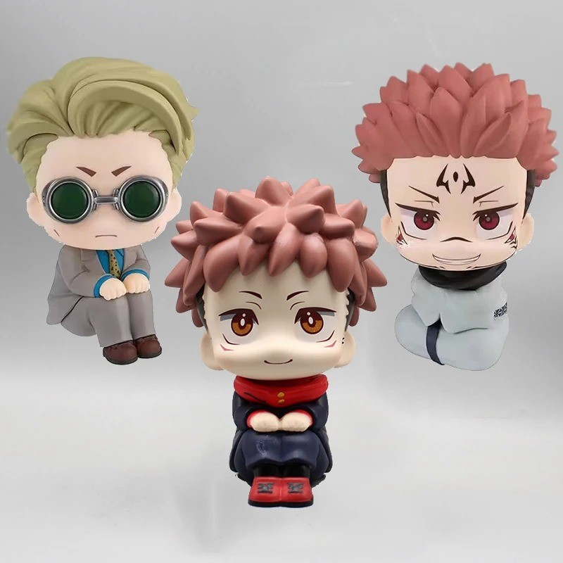 10cm Jujutsu Kaisen Anime Figure Blue Lock Satoru Gojo Itadori Yuji PVC ...