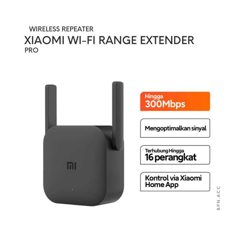 Xiaomi WiFi Range Extender Pro - 2 x 2 External Antennas 300 Mbps ...