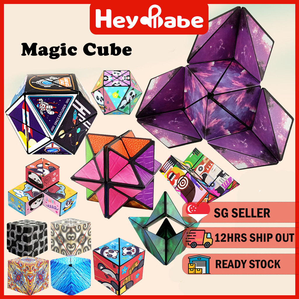 Magic Transforming Cube | Infinite Shape Changing Rubik Cube ...