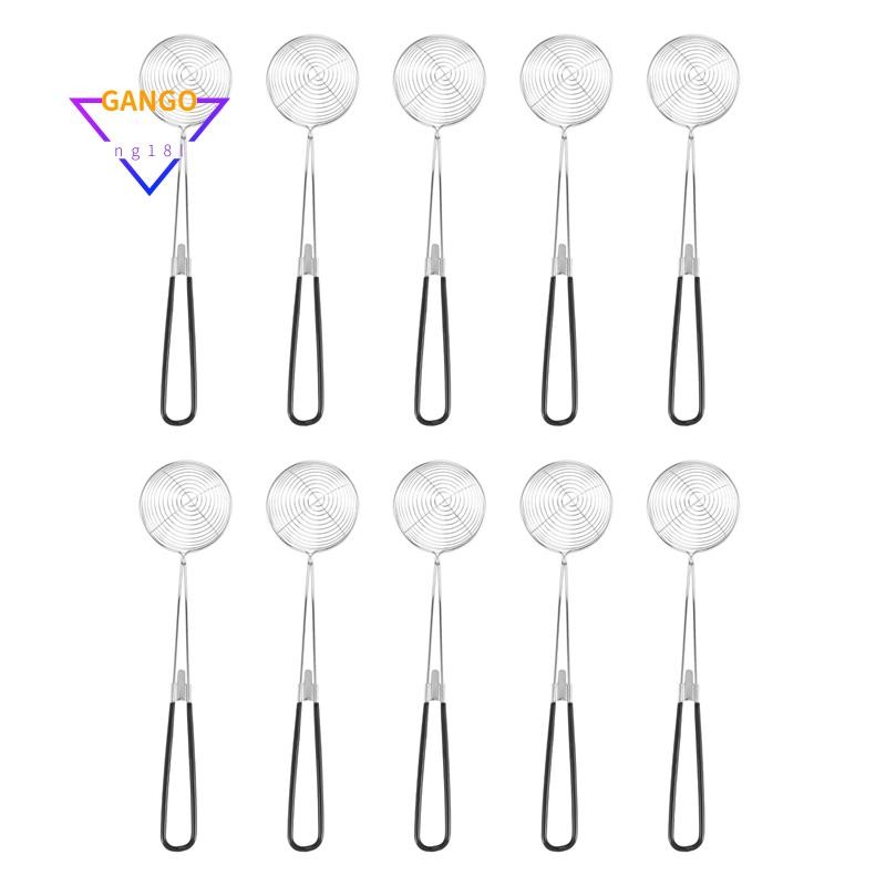10 Pieces Hot Pot Strainer Scoops,Stainless Steel Hot Pot Strainer ...