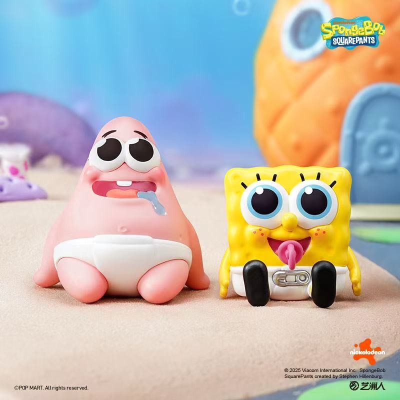 SpongeBob SquarePants Friends Series POPMART POPMART Figure Pie Big ...