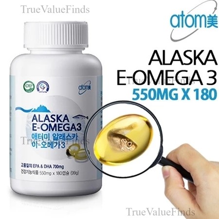 [Ready Stock] 100% original, [Atomy] Alaska E-Omega 3 550mg x ...