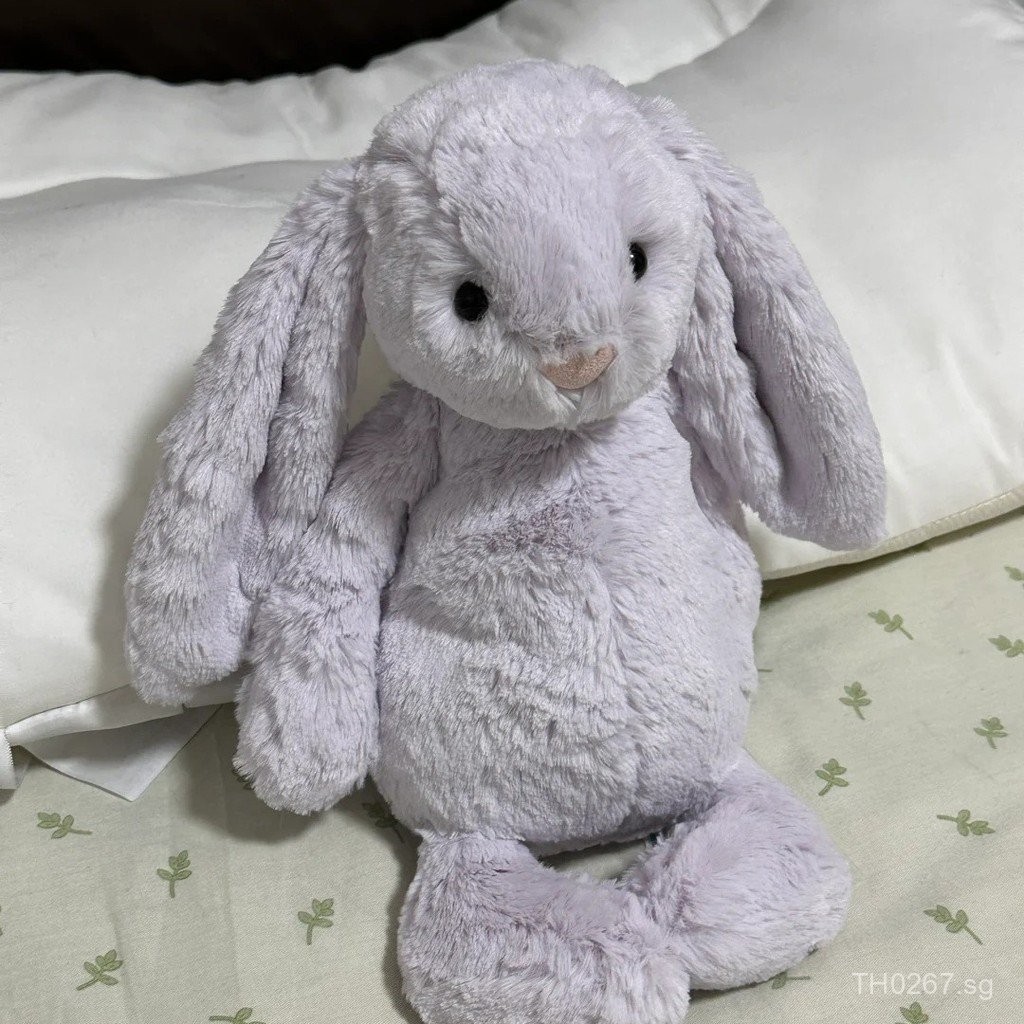 Souvenir Plush Toy Comforting Cute White Rabbit Plush Toy Female Doll ...