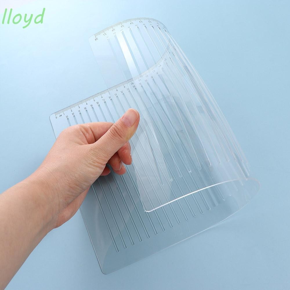 LLOYD Straight Line Stencil Ruler Students A4 Scribing Free Stationery ...