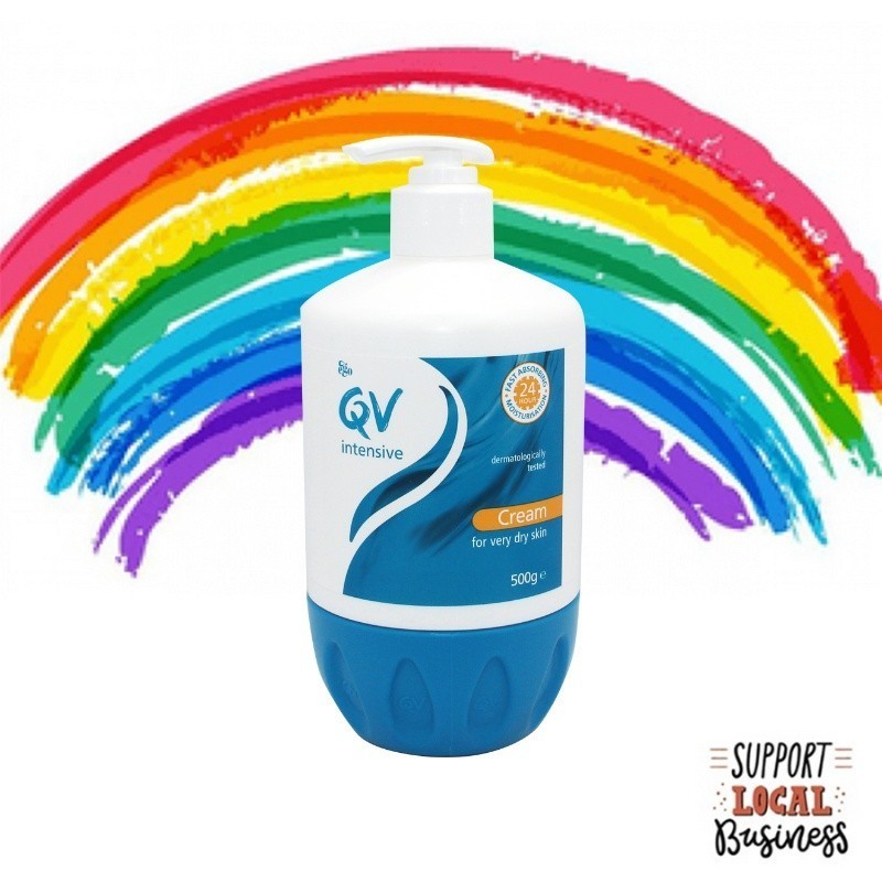 [Crazy Sales] QV Intensive Cream 500g, 24-hour moisturization for Dry ...