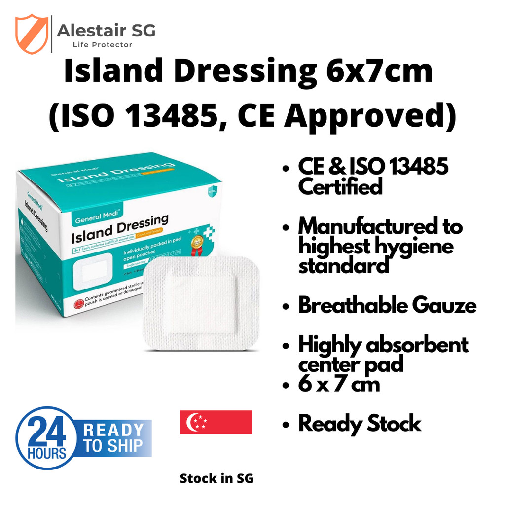 CE ISO13485 Certified Medical Grade Island Dressing Plaster | Shopee ...