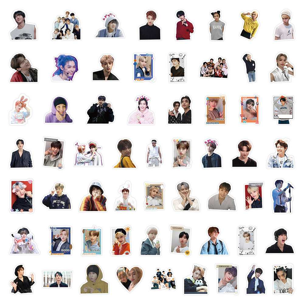 60-106pcs STRAY KIDS HOP GIANT ATE Stickers Lose My Breath Phone ...