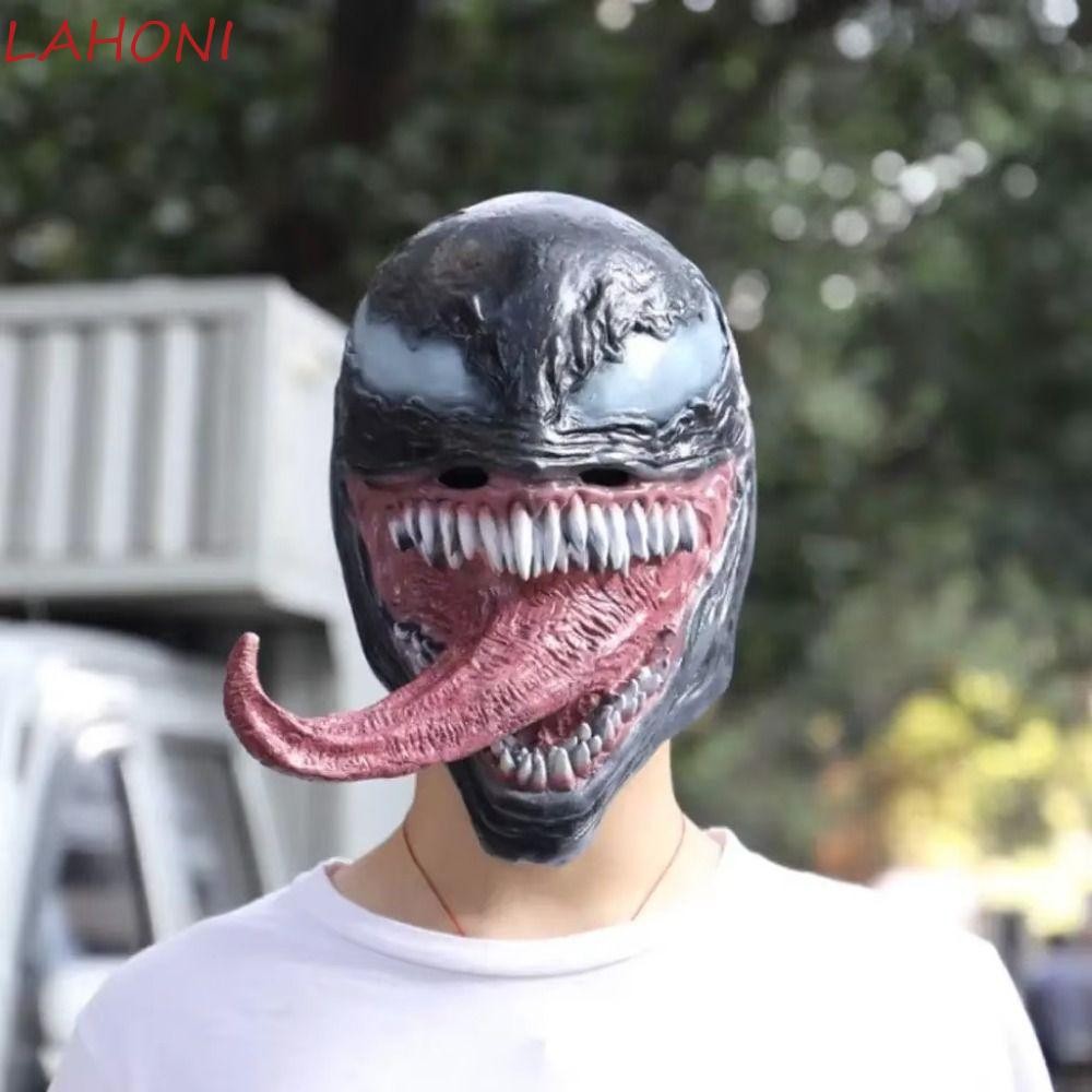 CURTES Venom Headgear/Hand Puppet, The Last Dance Fangs Venom Cosplay ...