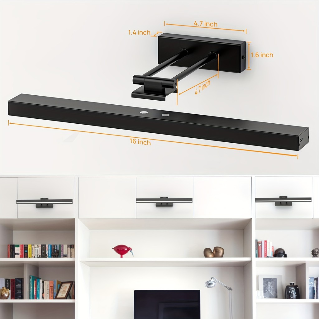 16-Inch LED Art Light - Wireless, Rechargeable, Dimmable, Color ...