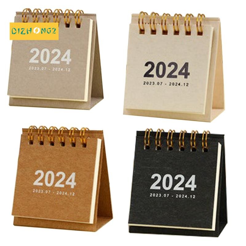 Pocket Calendar Mini Desk Calendars From Jan. 2024 - Dec. 2024 2.55 X 2 ...