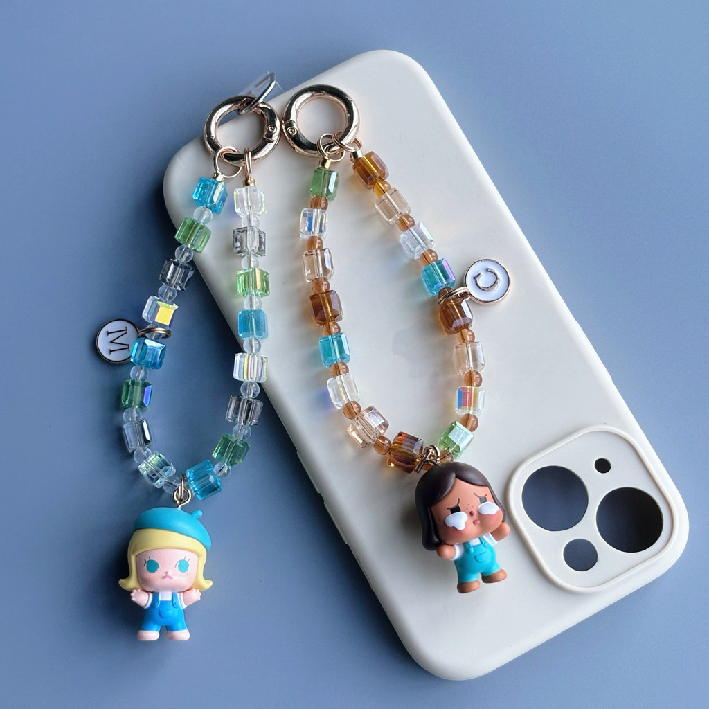 POPMART Labubu Mobile Phone POP BEAN crybaby Keychain | Shopee Singapore