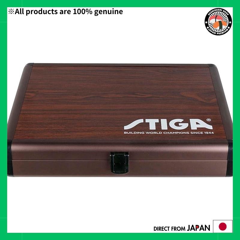 Stiga Table Tennis Racket Case Aluminum Home Brown | Shopee Singapore