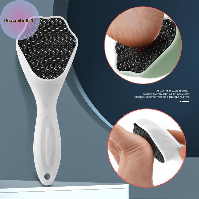 PeaceShells Cat Paw Nano Glass Footplate File Hand Held Foot Exfoliag ...