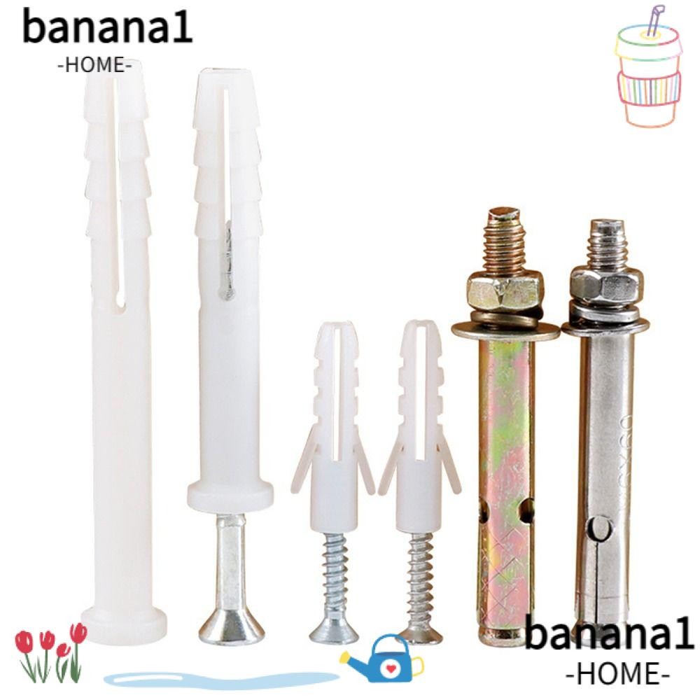 BANANA1 10Sets/pack Expansion Screws Stainless Steel For Nylon Plastic ...