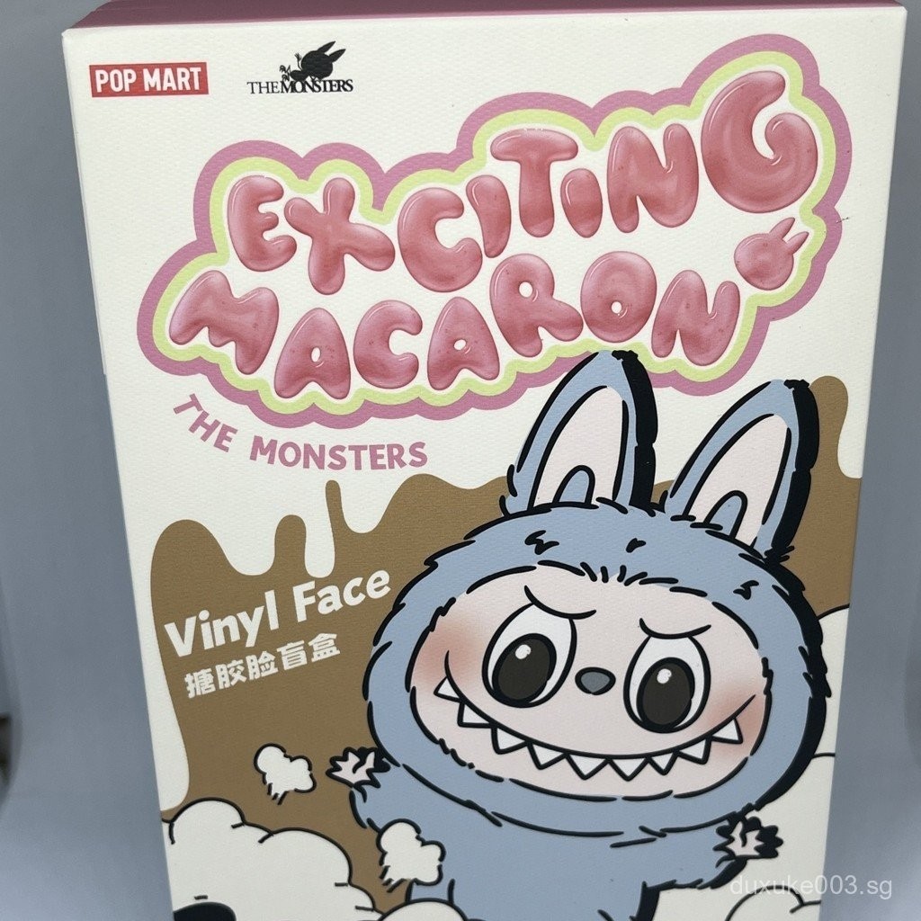 POPMART Pop mart LABUBU Labbu Heart Macaron Vinyl Face Series Blind Box ...