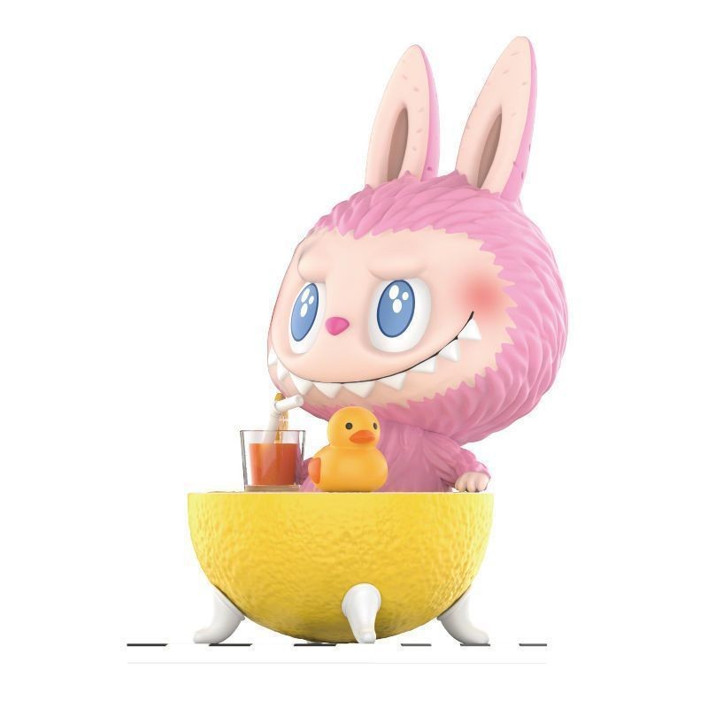 Pop Mart LABUBU fruit series confirmation display figur Pop Mart LABUBU ...