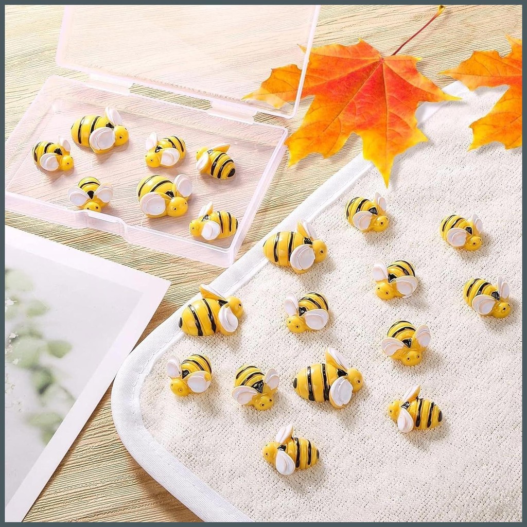 Bees For Crafting Resin Candy Bees For Cake Decorating Set Of 40 Cute ...