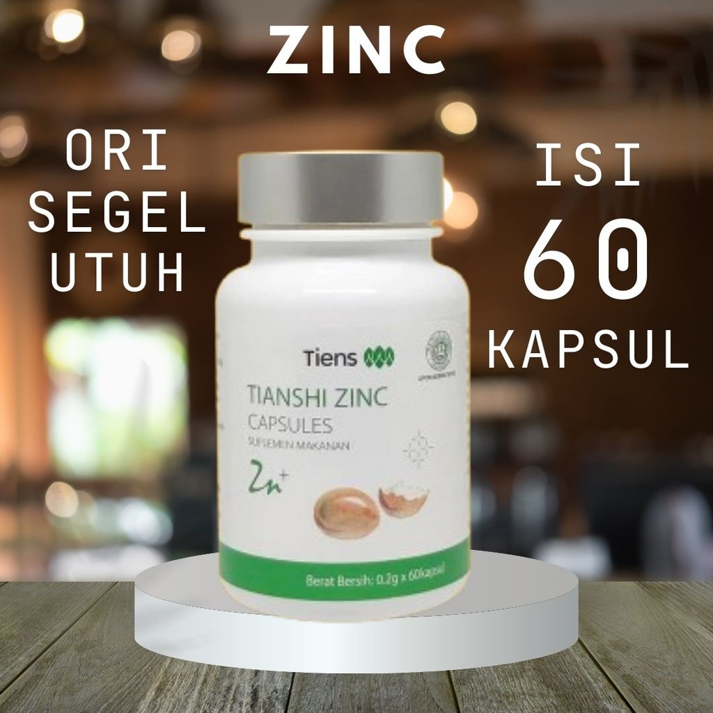 Tianshi Tiens Zinc Capsules ORIGINAL/Herbal Appetite Enhancer/Body ...