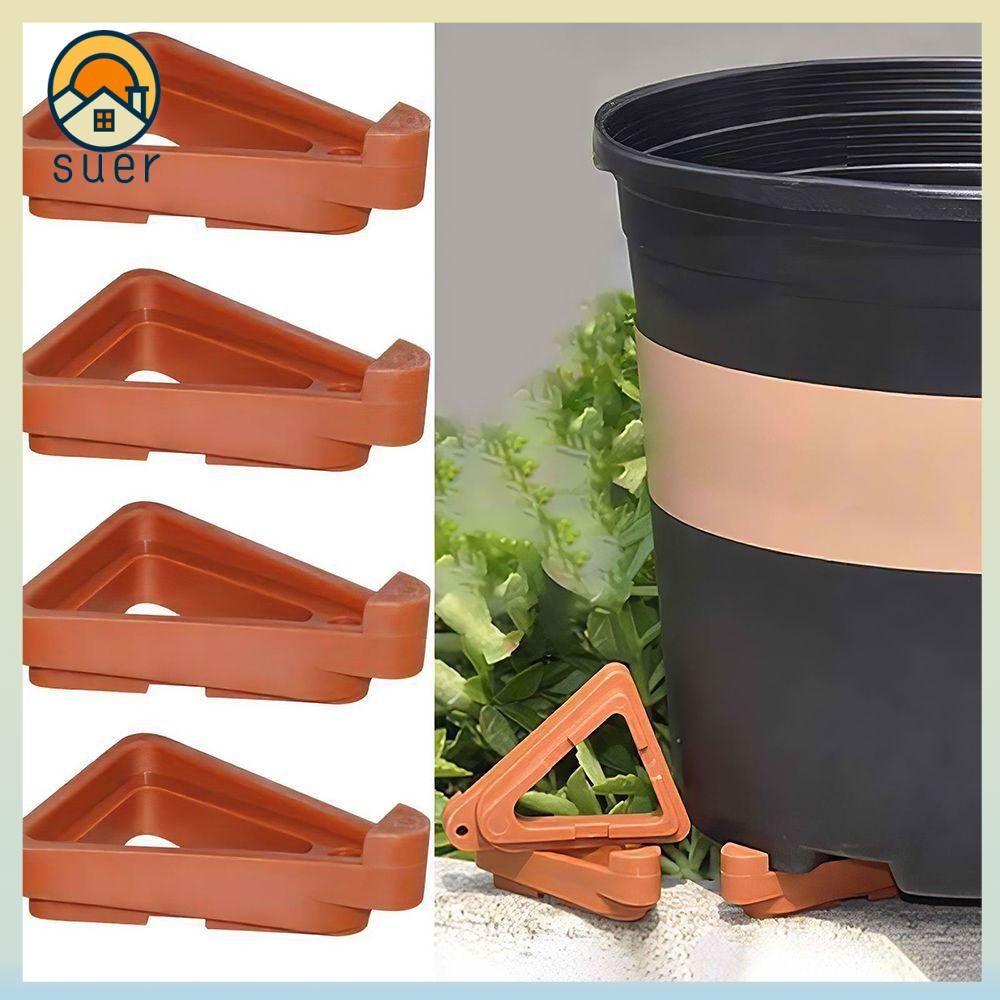 SUERHD Flower Pot Feet, Potted Indoor Outdoor Plant Flower Pot Feet ...