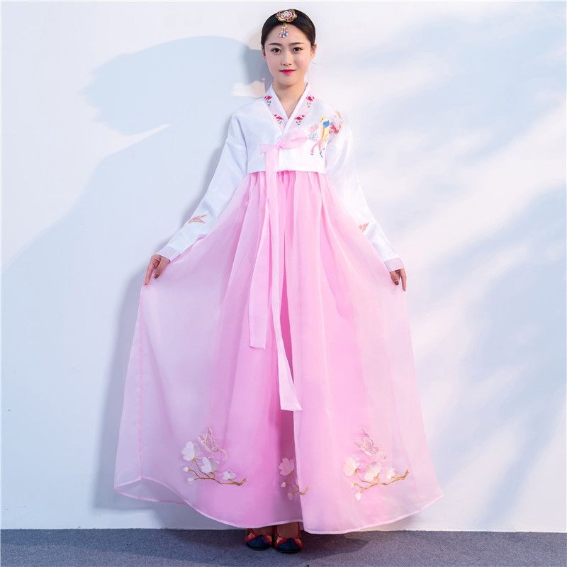 Traditional Hanbok Women's Clothing Improved Korean Ancient Costume ...