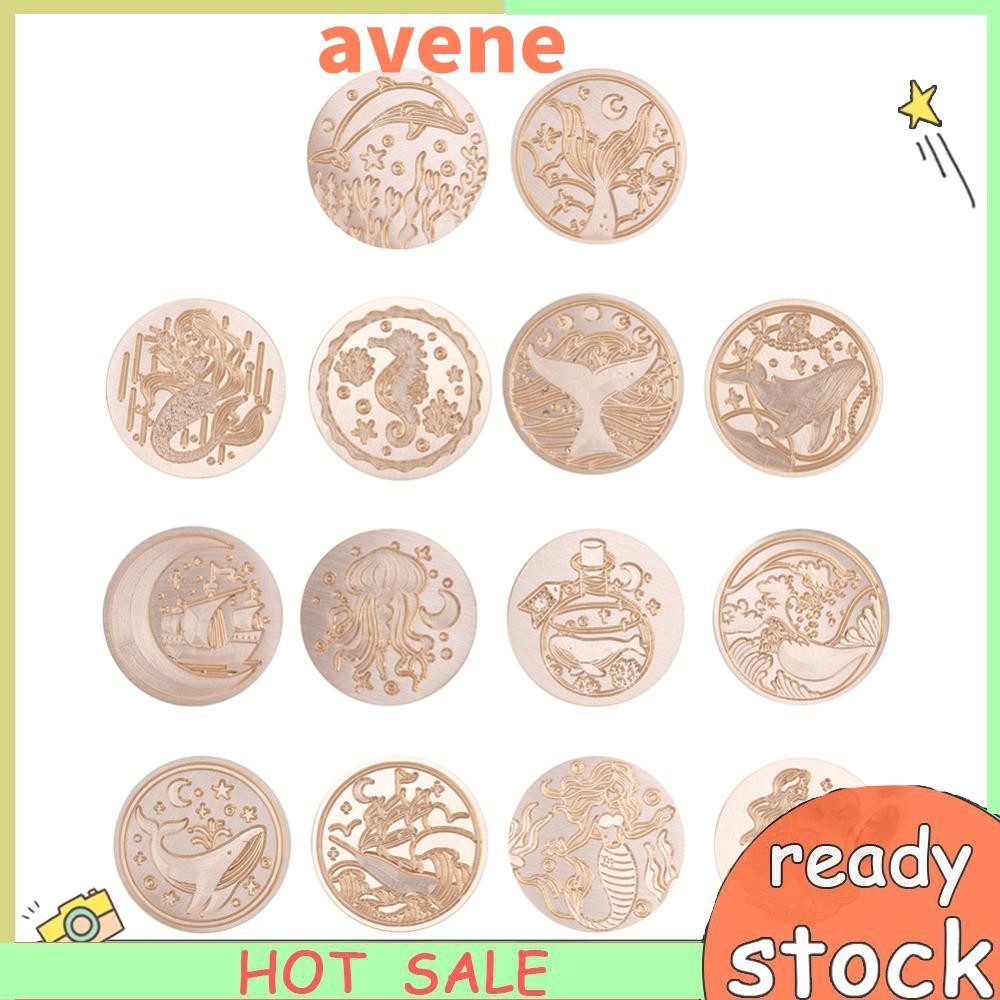 Marine Fire Paint Seal Wax Stamp Head for Wedding Invitation Card Decor ...