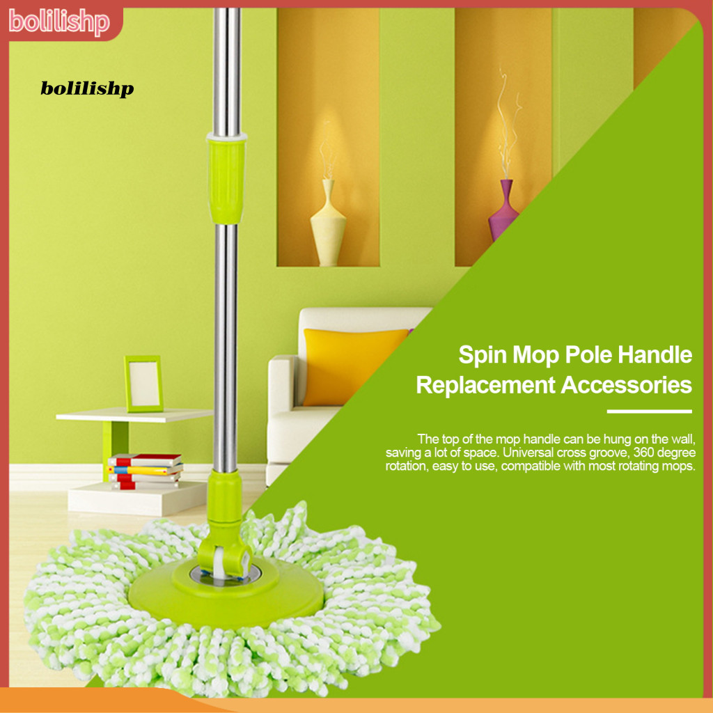 {bolilishp} 1 Set Mop Rod Hangable Built-in Spiral Shaft Easy to ...