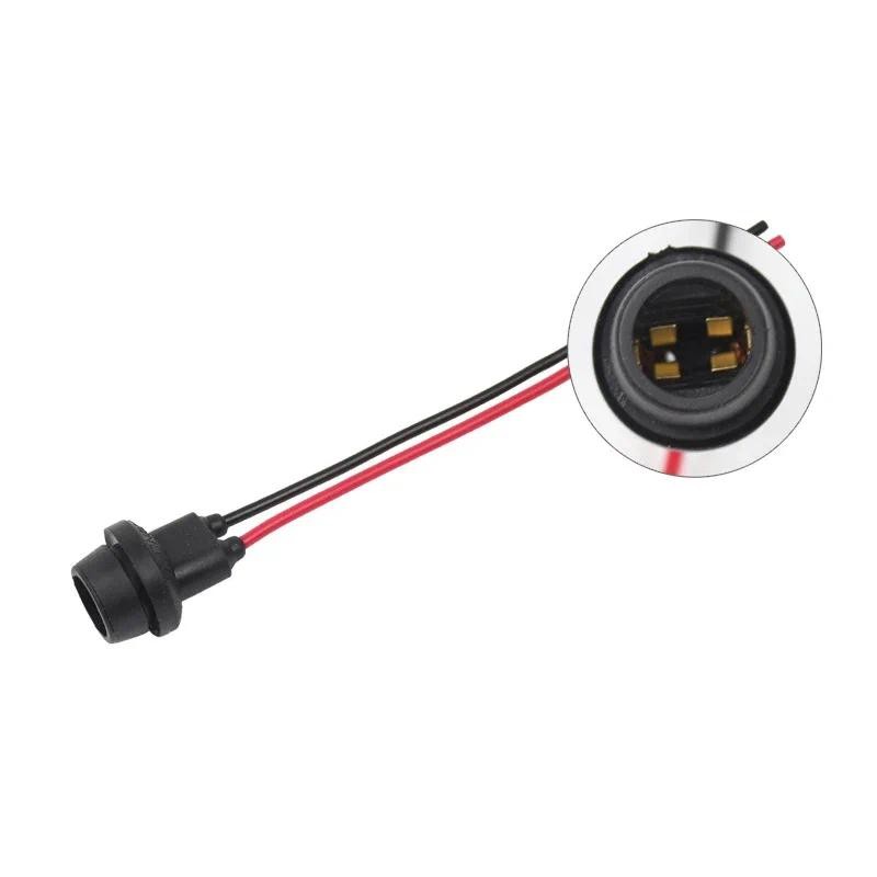 RONXMOR 1PC Motorcycle T10 Auto Car Socket Connector Extension DC 0V ...