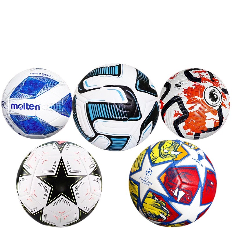 UEFA Champions League, PU4, PU5, machine sewn Football, English Premier ...