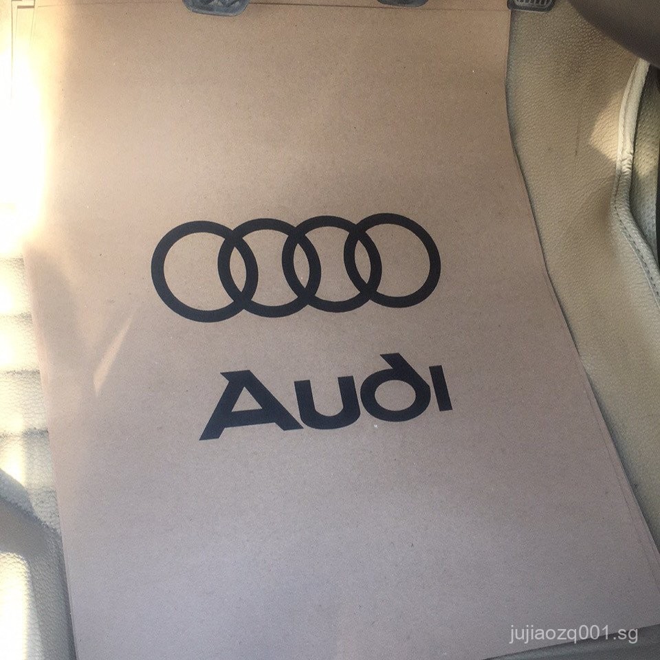 sg Customized Car Disposable Foot Pad Paper Kraft Paper Foot Pad Car ...