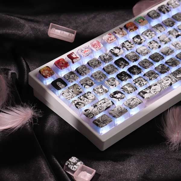 keycap OEM Akinashi Pear Ahego Anime Two-dimensional Side-Penetrating ...