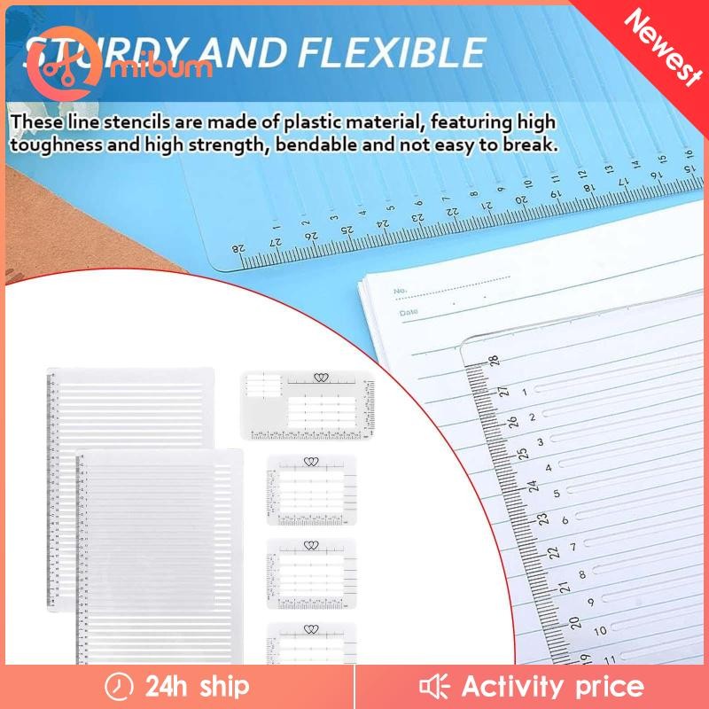 [Mibum] Envelope Addressing Guide Stencils Calligraphy Rulers Practical ...