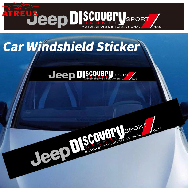 Jeep Car Windshield Stickers Front Rear Car Windscreen Sticker Car ...