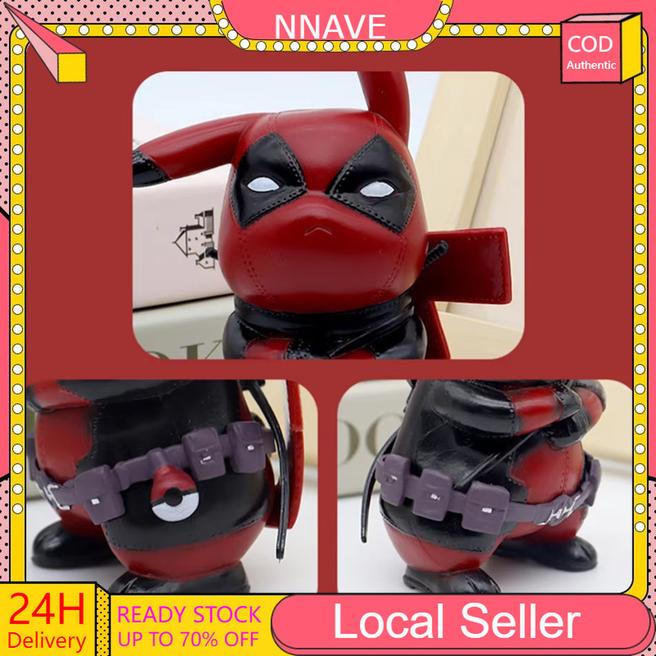 Unique Pikachu Deadpool Blend Toys Cute Cool Pokemon Anime X-Men ...