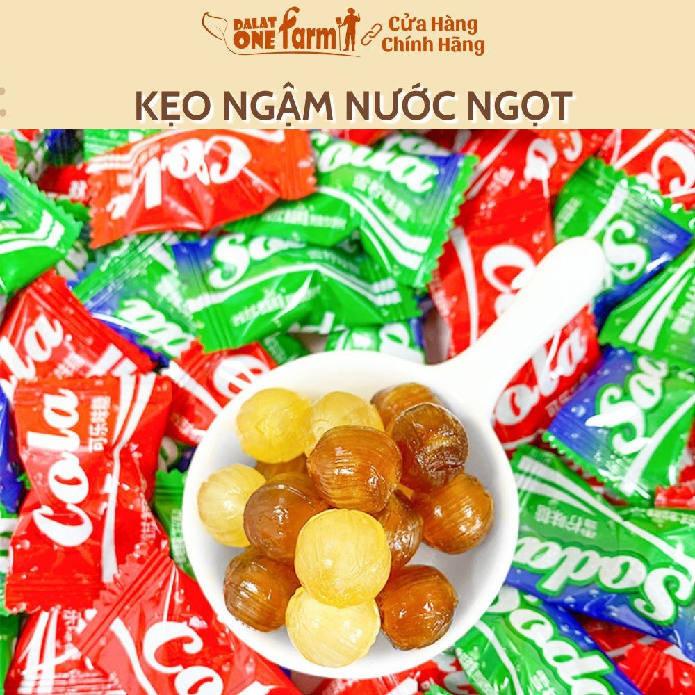 Mixed lozenges with 6 flavors, coffee candy, coke, sprite, red bull ...