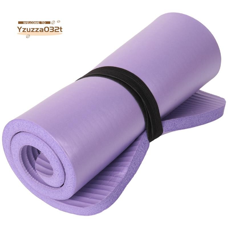 Yoga Knee Pad 15Mm Yoga Mat Large Thick Pilates Exercise Fitness ...