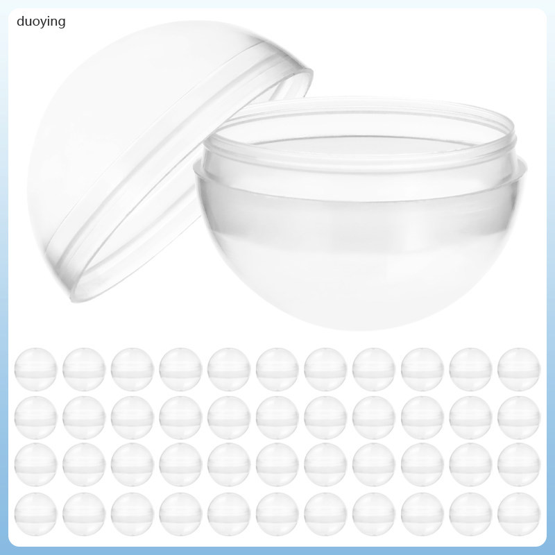 Transparent Shell 100 Pcs Empty Capsules Small Round Vending Machine ...