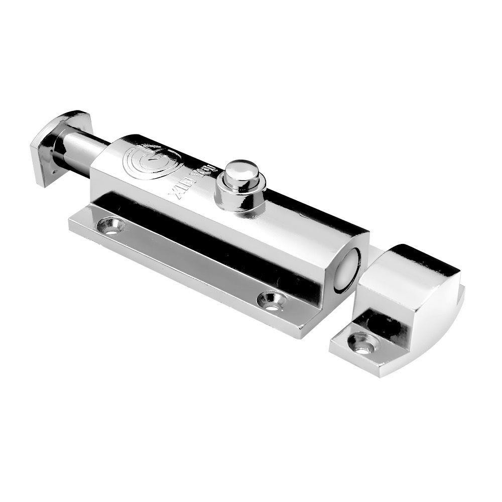 Stainless Steel Automatic Spring Bolt Bathroom Door Bolt Lock Buckle ...