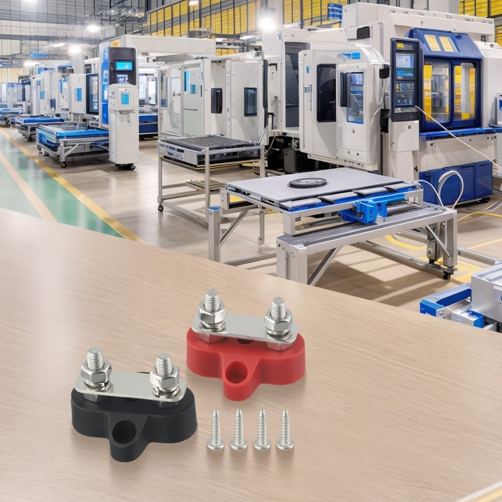 Compact M6 Busbar Terminal Blocks for Efficient Vehicle Wiring ...
