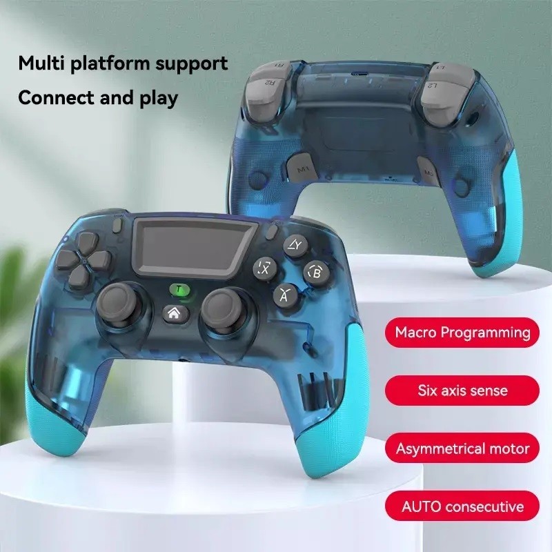 WIRELESS GAMING CONTROLLER GAMEPAD JOYSTICK PC P4 P3 PC SWITCH | Shopee ...