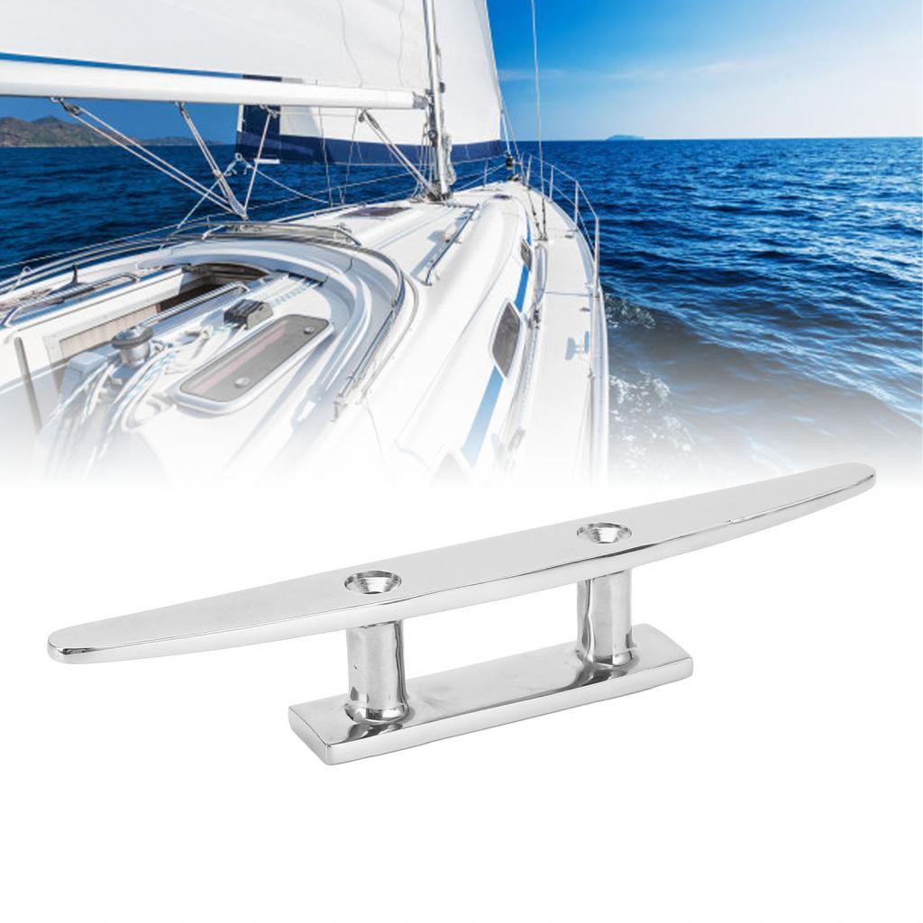 Usihere Open Base Boat Cleat 8 inch Tie Down Cleats Heavy Duty ...