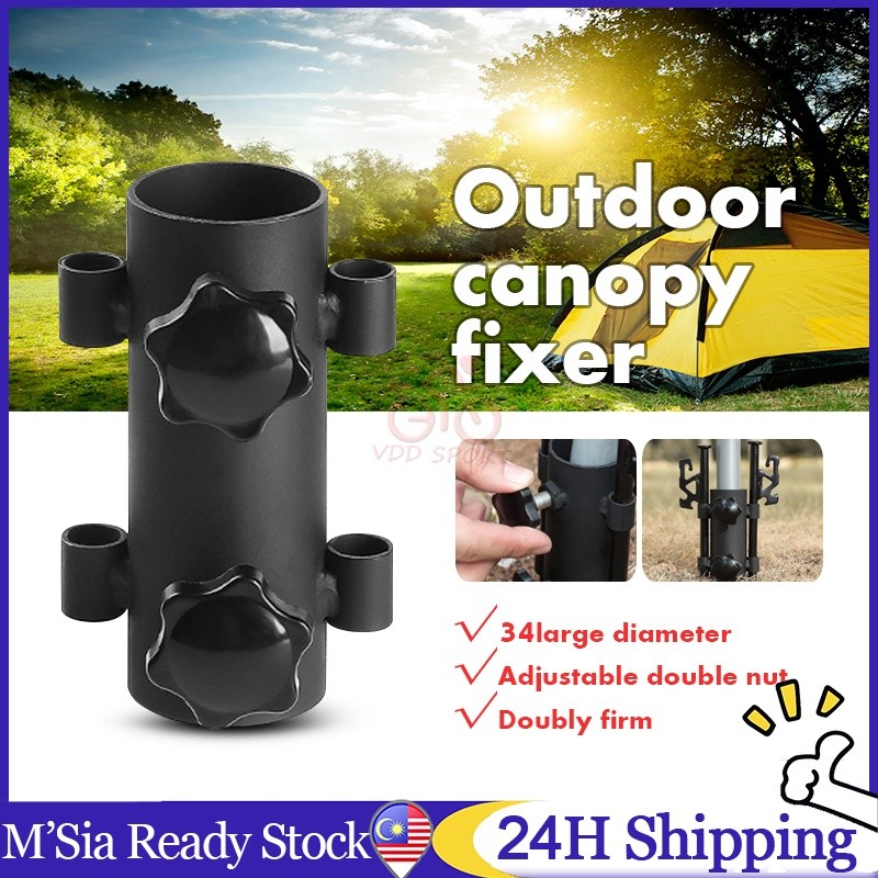 Tent Pole Holder Stabilizer Adjustable Camping Flysheet Pole Holder ...