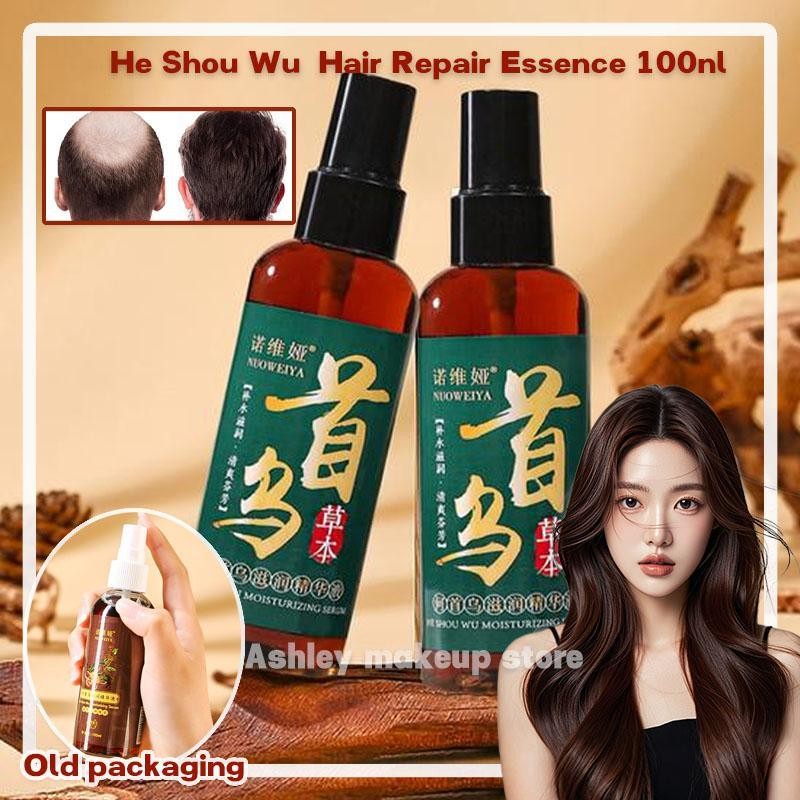 Hair Repair Essence 100ml He Shou Wu Essence Strengthening Anti Loss Hair Growth Oil Deep Reduce ...
