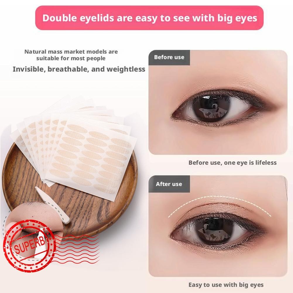 Plum Blossom Shaped Roll Double Eyelid Patch Lace Double Eyelid Patch ...