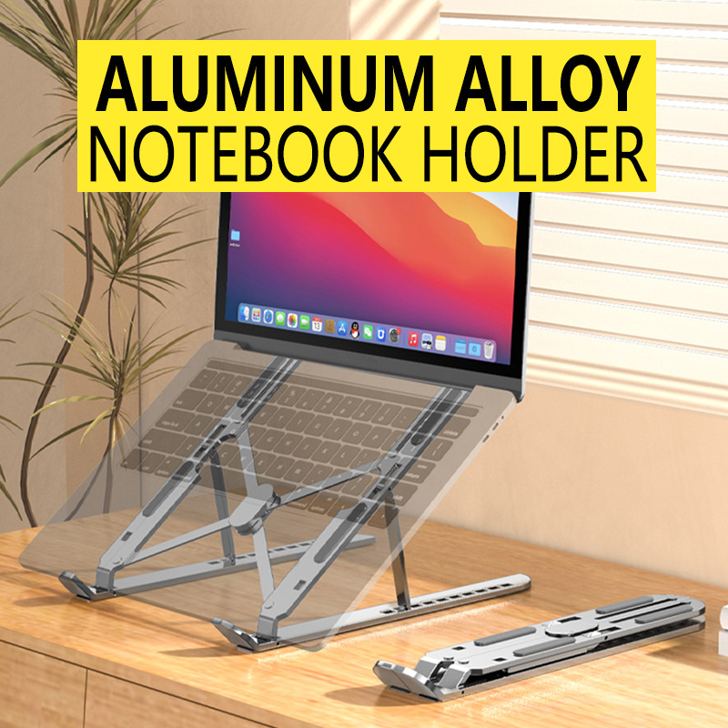 Laptop Bracket Adjustable Foldable Laptops Stand Degree Rotatable ...