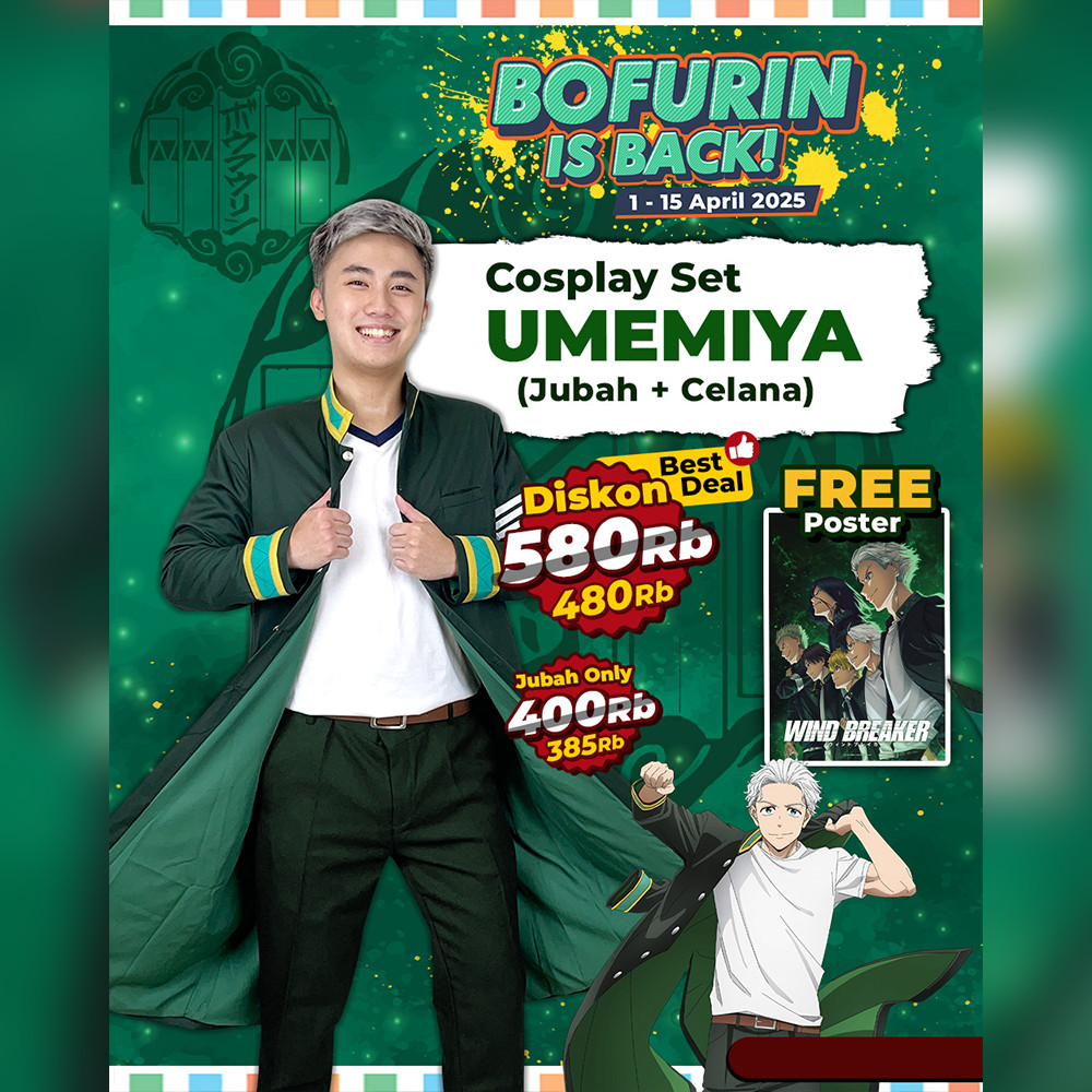 Jacket Cloak Blazer Gakuran Sukajan Anime Wind Breaker Furin High ...