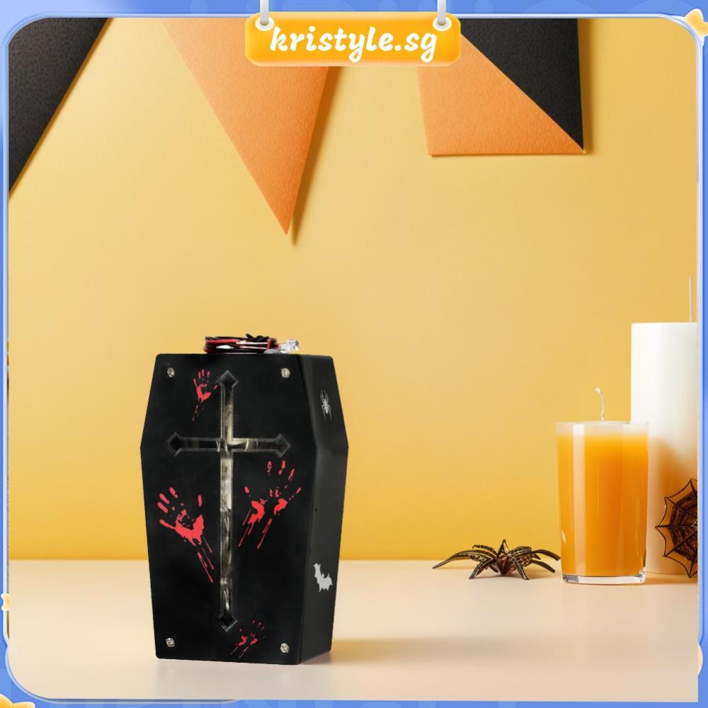 [kristyle.sg] Halloween Sound Control Coffin Box Horror Screaming Sound ...