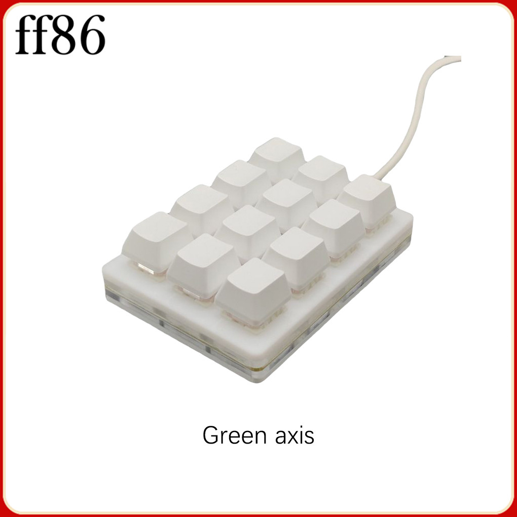 Keyboard K12 Mechanical 12 Keys Wire Numpad Keypad Multifunctional ...