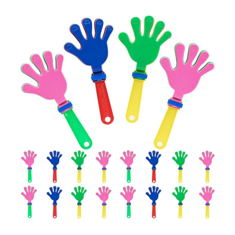 20 Packs Hand Clappers Noise Makers Party Plastic Clapper Cheer ...