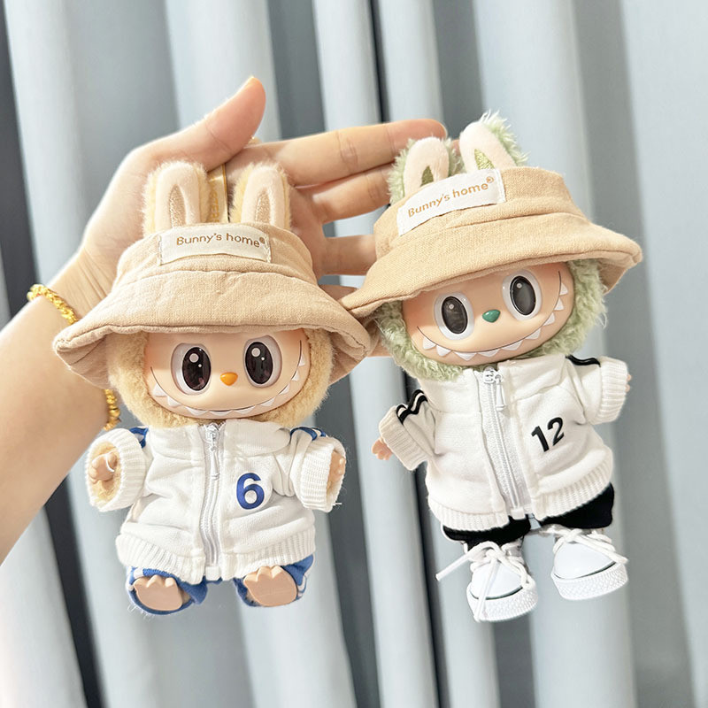 MACARON Labubu V1 Clothes for labubu V2 have a seat Doll Clothes ...